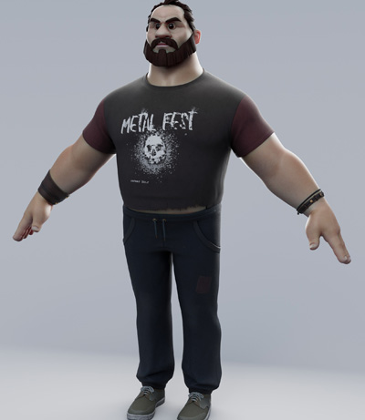 3D Character Rigs by AnimSchool | Malcolm Rig